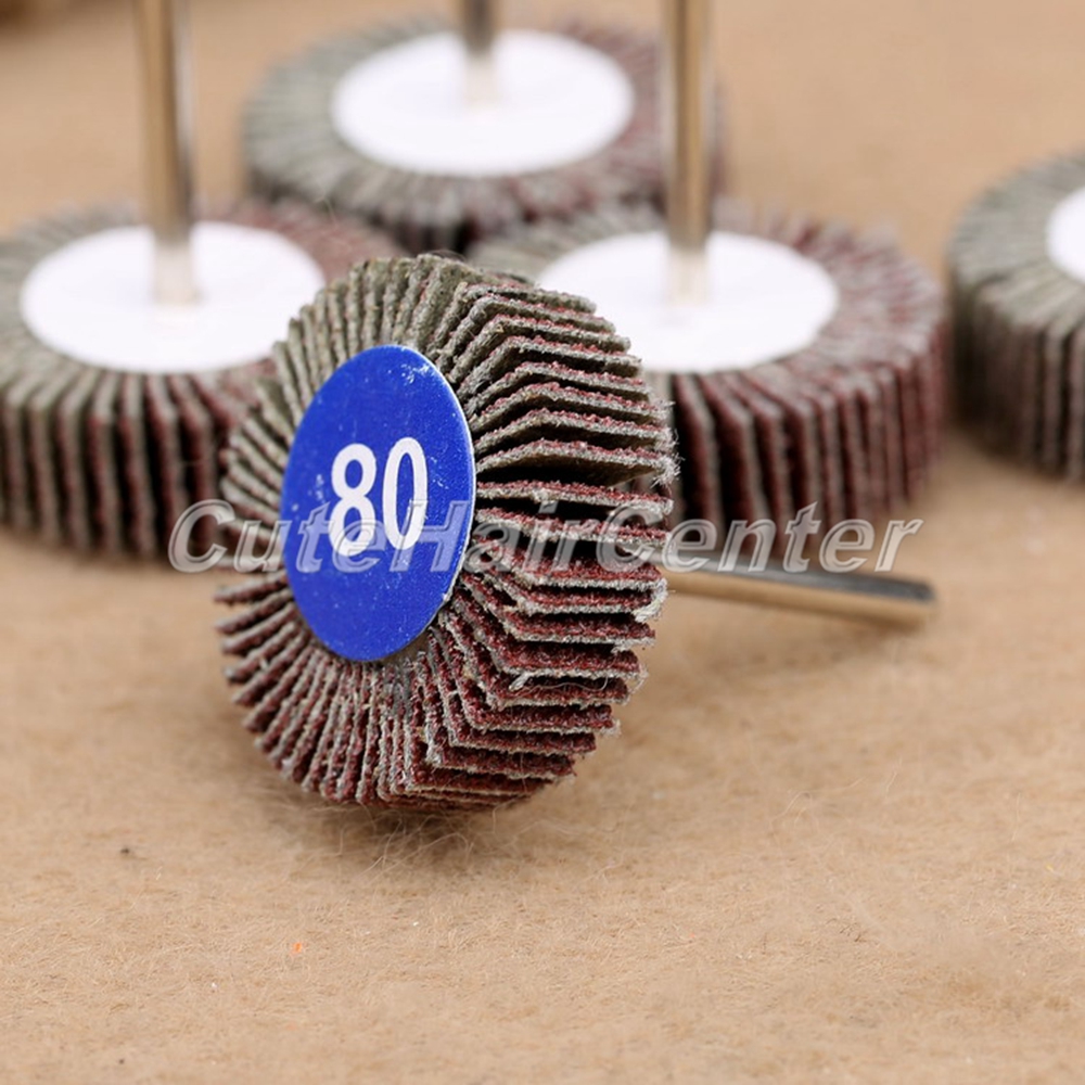 80# Super-versatile Sandpaper Flap Wheel Sanding Disc Rotary Tool ...